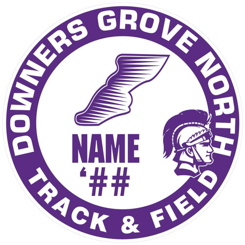 DGN Track & Field Yard Sign | Just Peachy Prints