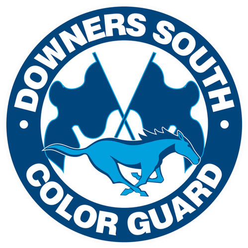 DGS Color Guard Yard Sign - Nameless | Just Peachy Prints