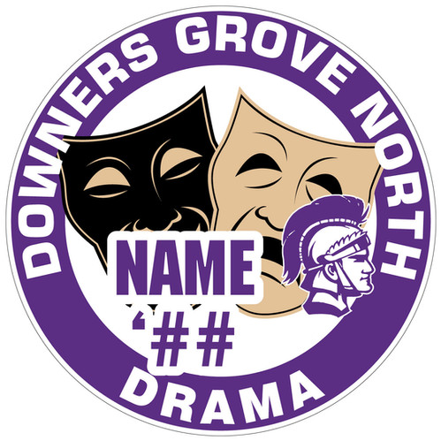 DGN Drama Yard Sign | Just Peachy Prints