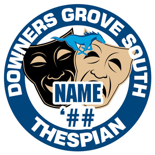 DGS Thespian Yard Sign | Just Peachy Prints