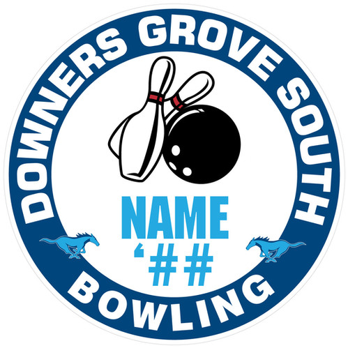 DGS Bowling Yard Sign | Just Peachy Prints