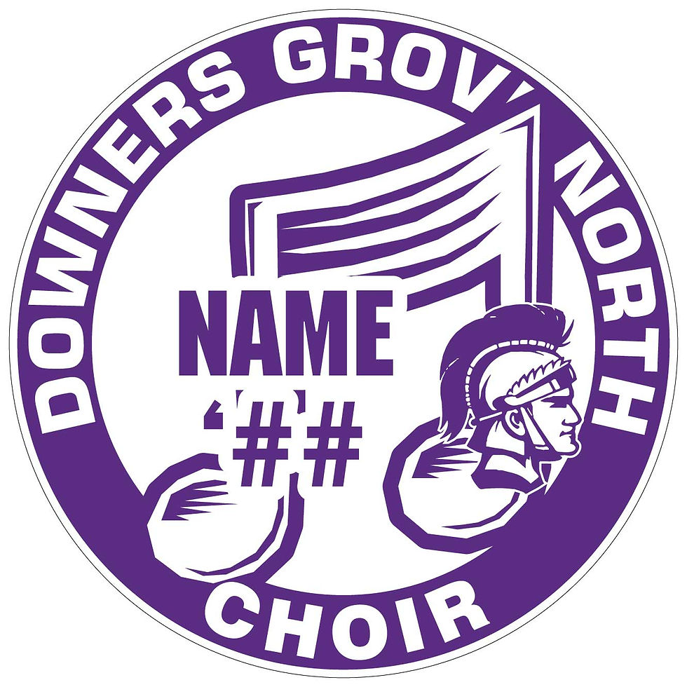 DGN Choir Yard Sign | Just Peachy Prints