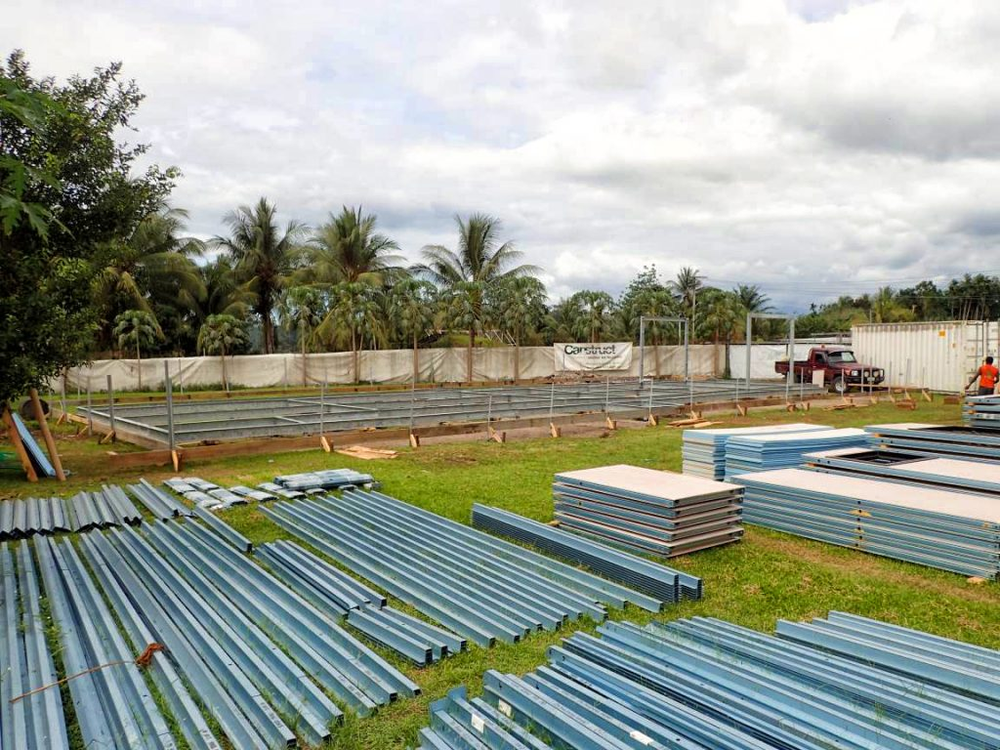 Construction Begins of New TB Ward for Popondetta