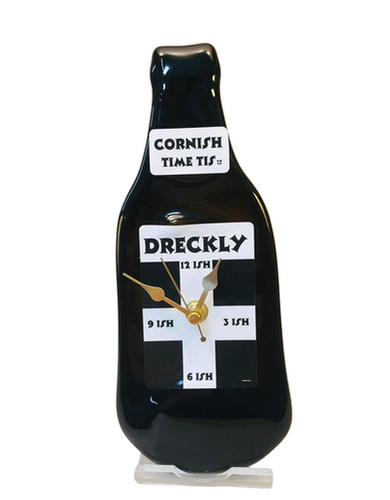 Dreckly clock | Cornish Makers