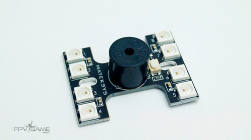 Matek Buzzer with Integrated Tail Led WS2818B | fpvgame