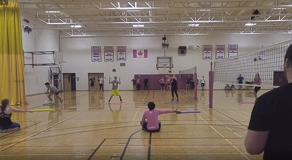 Volleyball Obstacle Course