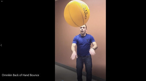 Omnikin Back-of-Hand Bounce