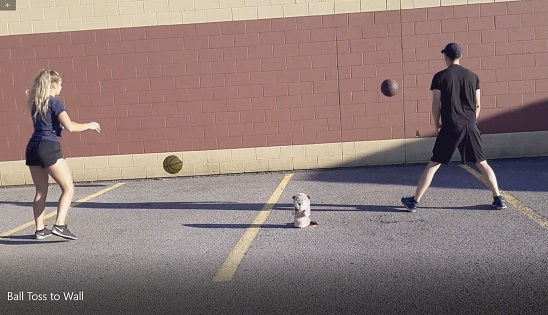 Toss and Catch to Wall