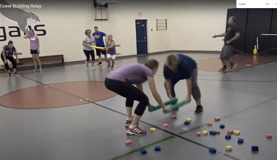 Pool Noodle Tower Building