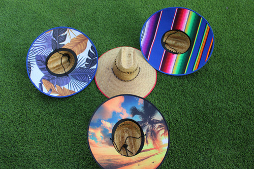 Straw Hat With Design | M H Hats
