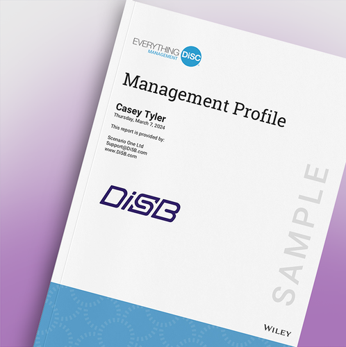 Everything DiSC® Management Profile | Di5B