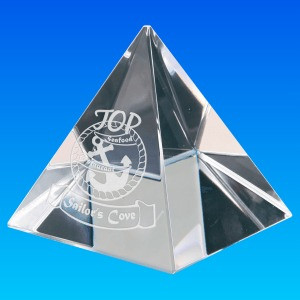 Crystal Pyramid | Clark Trophies
