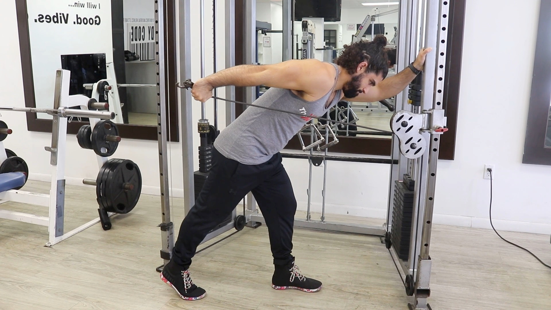Cable Tricep Kickback
