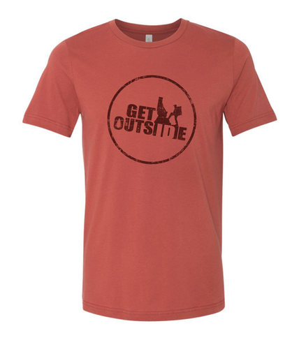 Distressed Logo T-Shirts | GET OUTSIDE IDAHO
