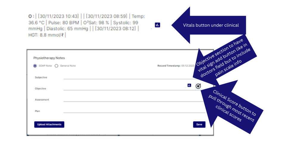 Integrating clinical scores into clinical notes | HealthWare