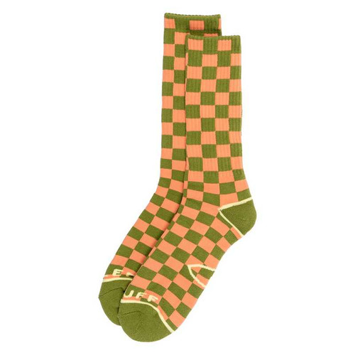 CHECKER SOCK 格紋 / 中長襪 / 櫻桃 | Poler Taiwan