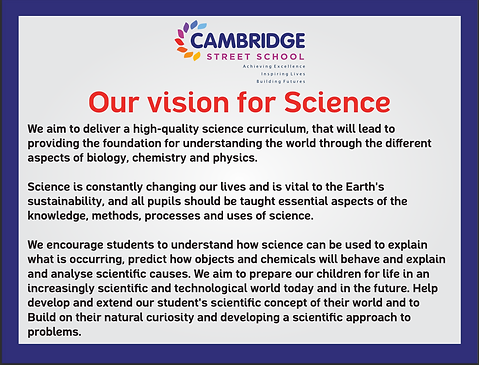 Science | Cambridge St School