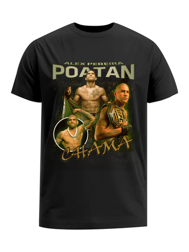 Camiseta UFC Fan Alex Pereira Poatan | UFC Store Brasil