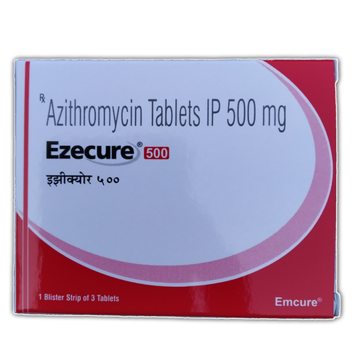 Azithromycin 500mg(Ezecure) - 120 tablets | Medinets