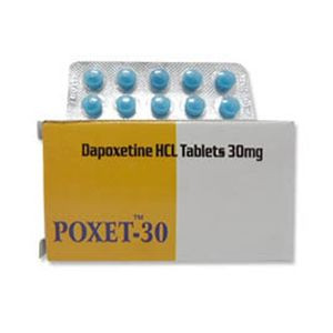 Poxet 30mg (Dapoxetine) - 50 tablets | medinets-master