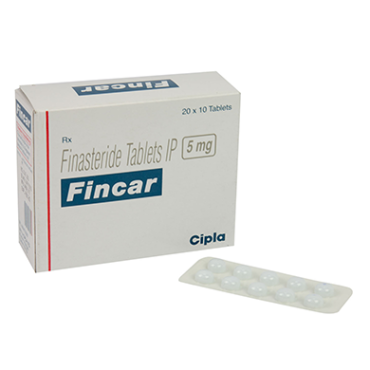 Fincar 5mg (quinoline yellow free) - 300 tablets | Medinets