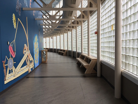 Curved Benches | Eric Zeigler Photography