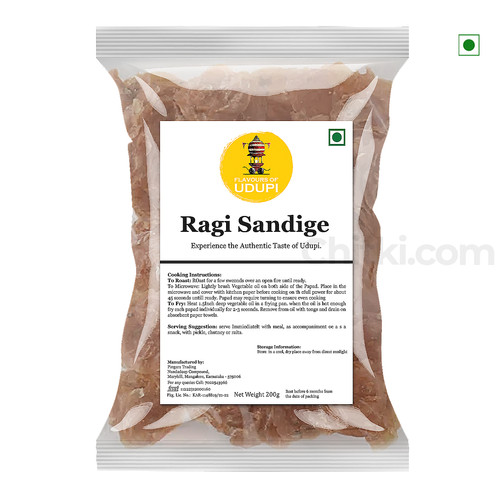 Ragi Sandige 200gmBuy Online | Chitki Native - Mangalore Special Pickle ...