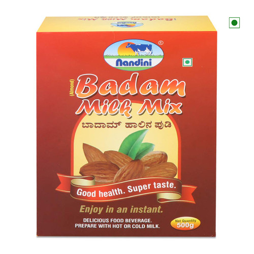 Nandini Badam Milk Mix 500gmBuy Online | Chitki Native - Mangalore ...