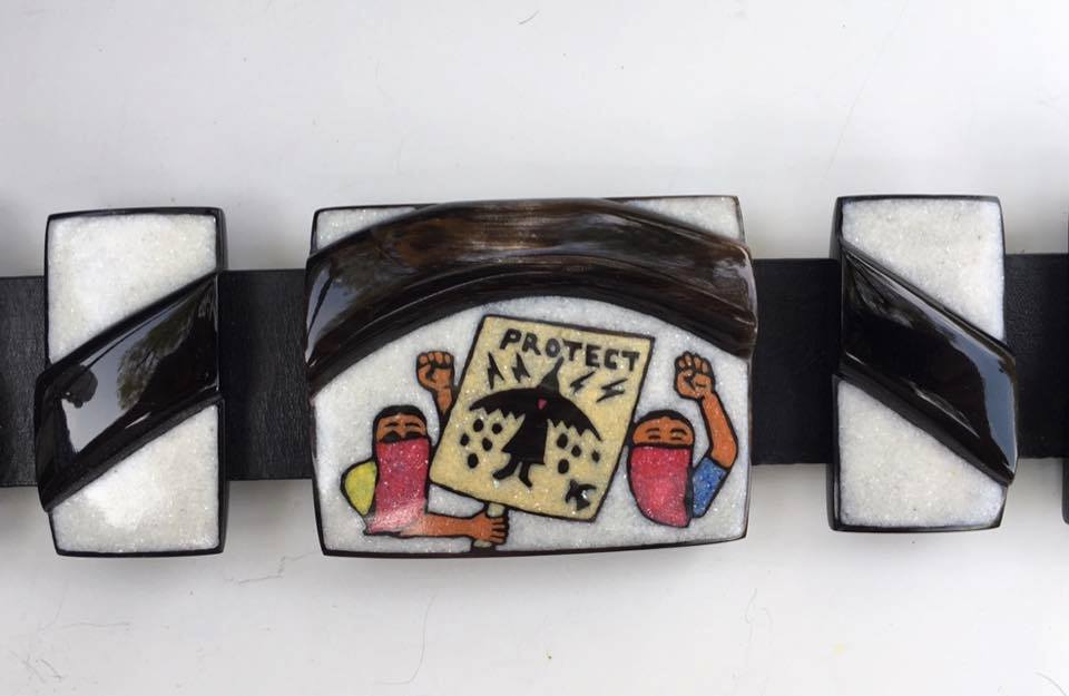Buffalo Horn Art | Kevin Pourier | Native American Jewelry
