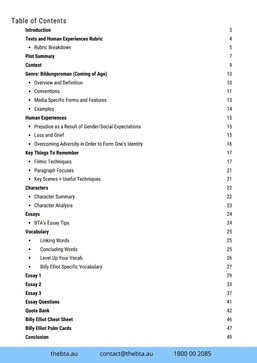 Billy Elliot; HSC Text - Common Module | Better Tuition Academy