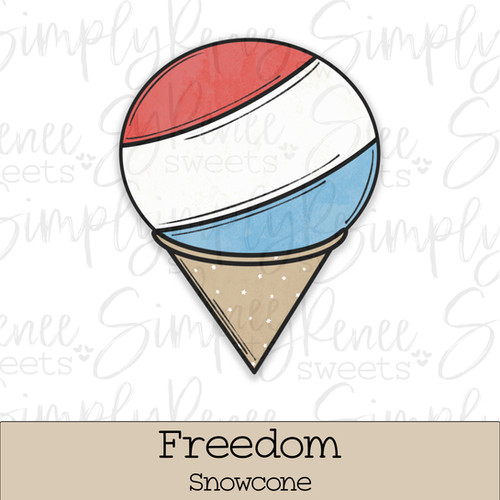 Snowcone STL Files | Simply Renee Sweets