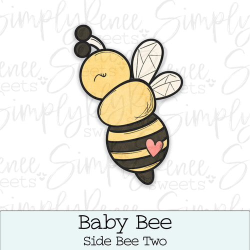 Side Bee Two STL File | Simply Renee Sweets