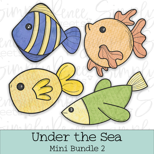 Under the Sea Mini Bundle 2 - STL FILES | Simply Renee Sweets