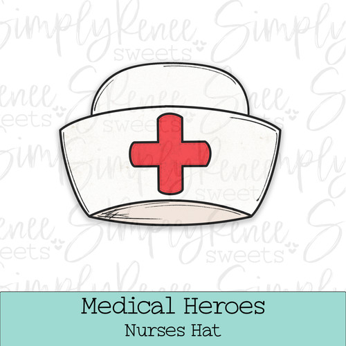 Nurse Hat STL File | Simply Renee Sweets