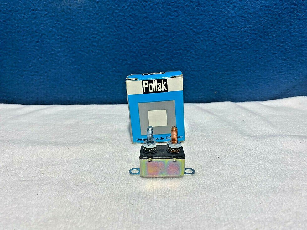 Pollak Model: 54-520 Single Pole Thermal Type Circuit Breaker - 20 AMP ...