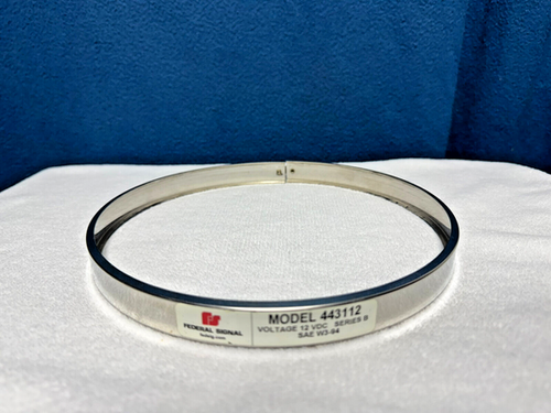 Federal Signal Model 100 Beacon - Dome / Lens Retaining Ring - Trim ...