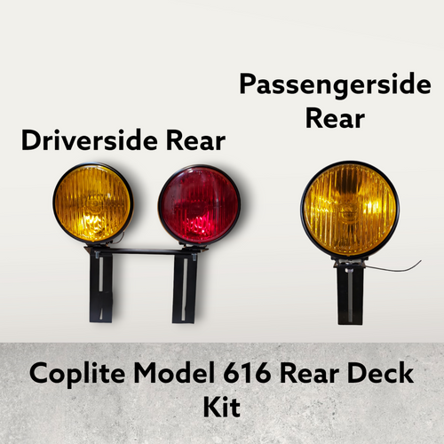 Coplite Model 616 Rear Deck Light Kit - All Colors | Lightbar Salvage