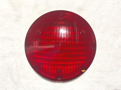 Weldon Model 1020 Light Lens (Red) 7" | Lightbar Salvage
