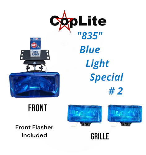 Coplite - "835" Blue Light Special # 2 | Lightbar Salvage