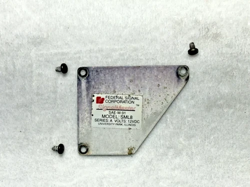 Federal Signal SML Endcap With Hardware - SML8 - SML6 - SML2 - SML1 ...