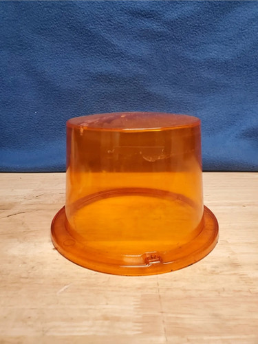 Dietz Model 262 Beacon Light Dome Lens (Amber) | Lightbar Salvage