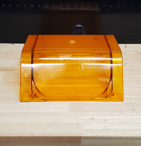 Code 3 PSE Force 4 LP6000 Lightbar Dome Lens (Amber) | Lightbar Salvage