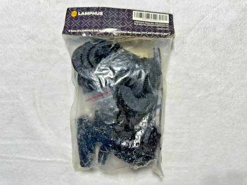 2 Sets of Lamphus LED Light Bar Mounting Clamp Fits 1" - 2" - Model ...