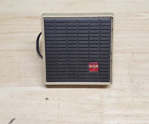 Vintage RCA Mobile Radio Speaker with Mounting Bracket | Lightbar Salvage