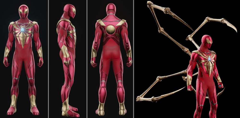 Classic Iron Spider Suit (PS4 Version) | Do3D