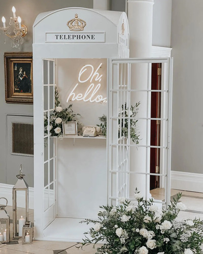 Audio Guest Phone Booth Package | Tilly Event Hire