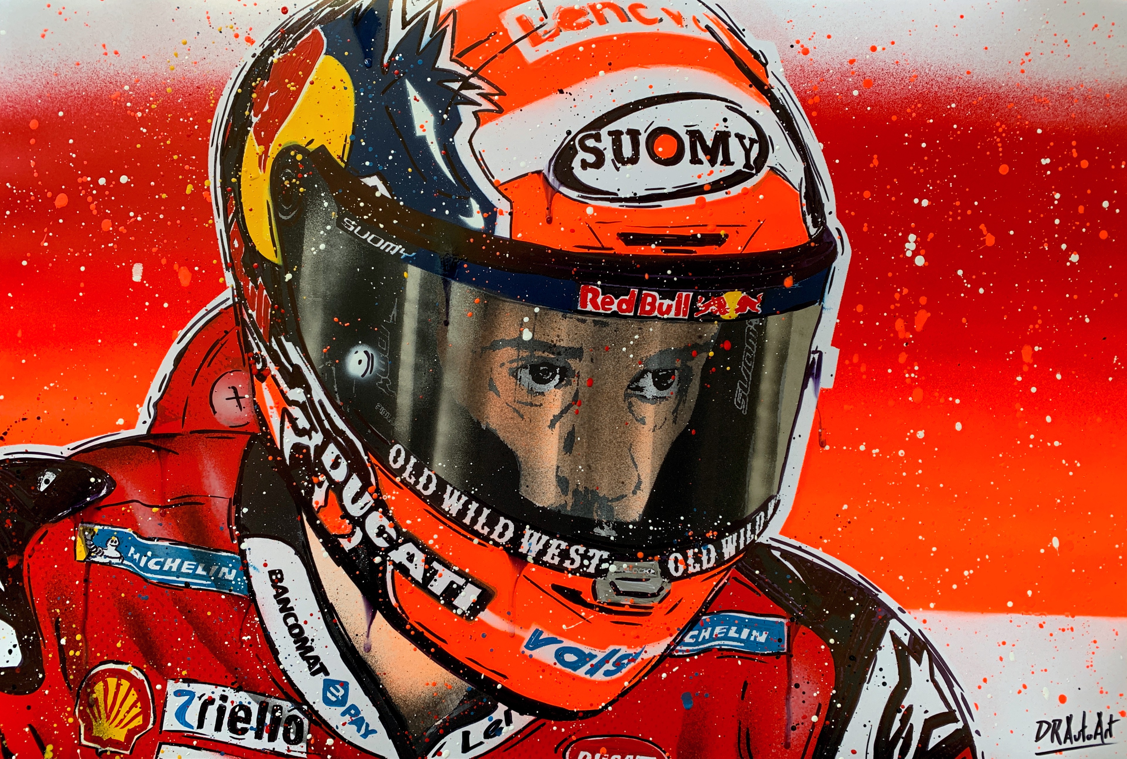 DRAutoArt - Graffiti Style F1, MotoGP & Motorsport Art