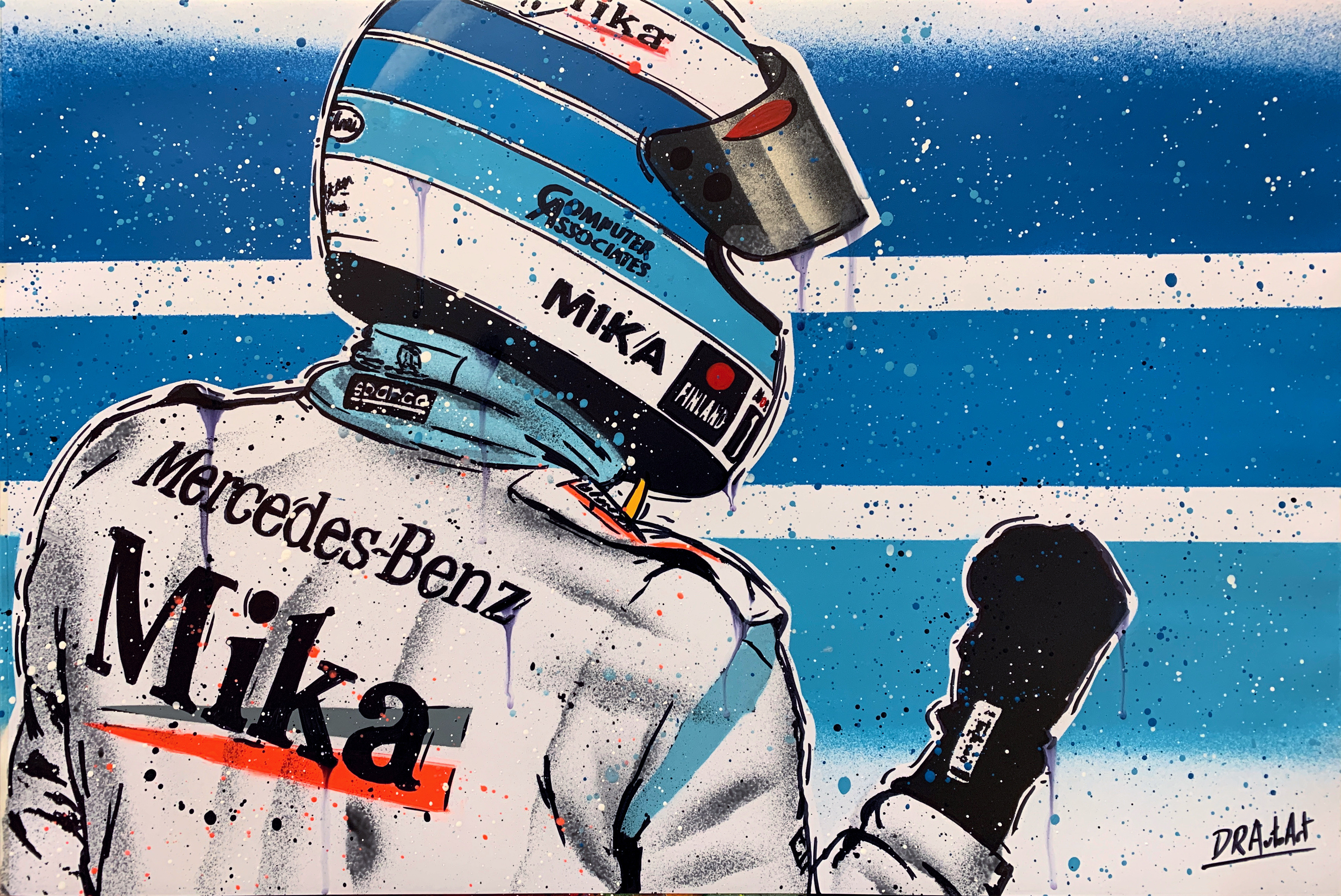 DRAutoArt - Graffiti Style F1, MotoGP & Motorsport Art