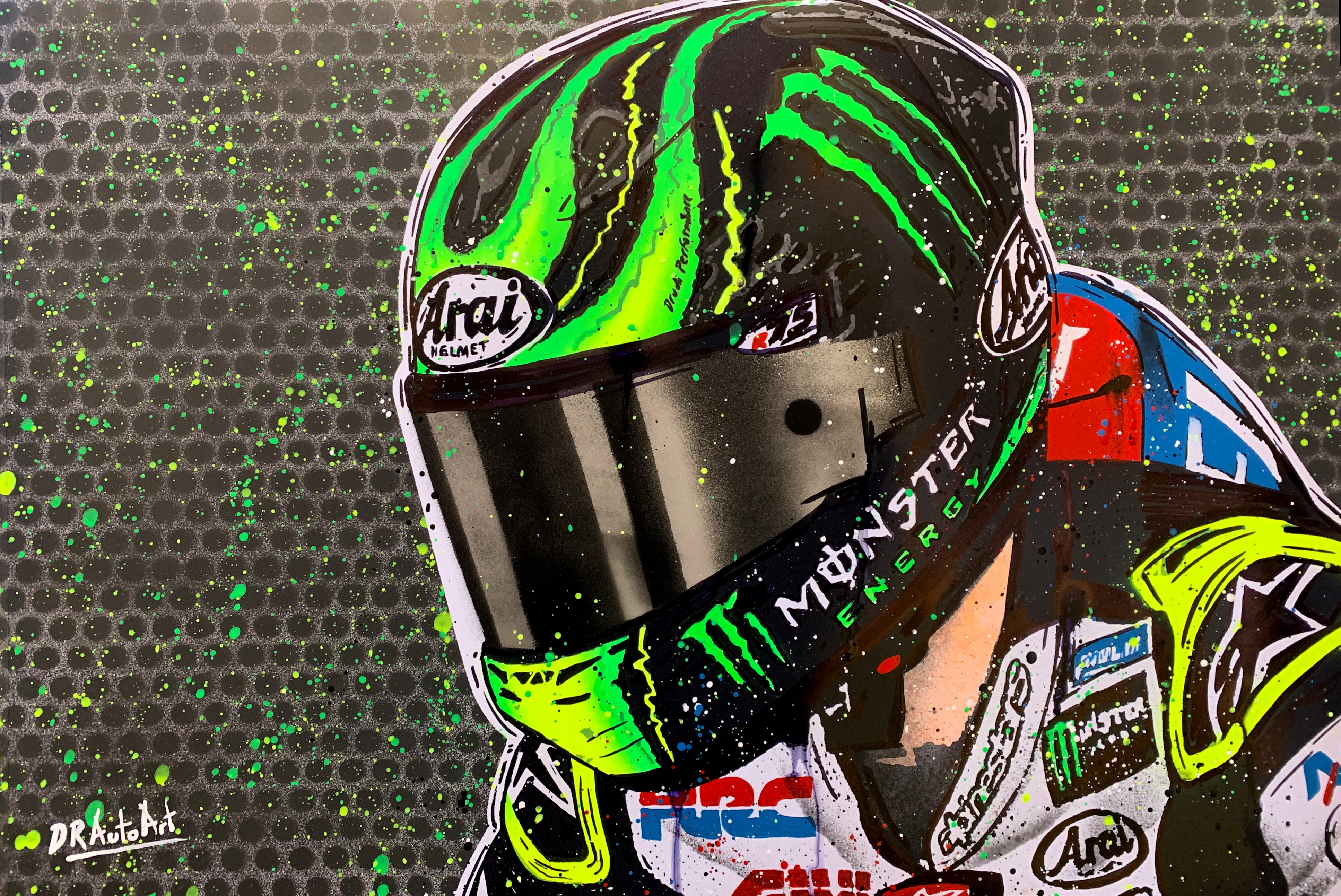 DRAutoArt - Graffiti Style F1, MotoGP & Motorsport Art
