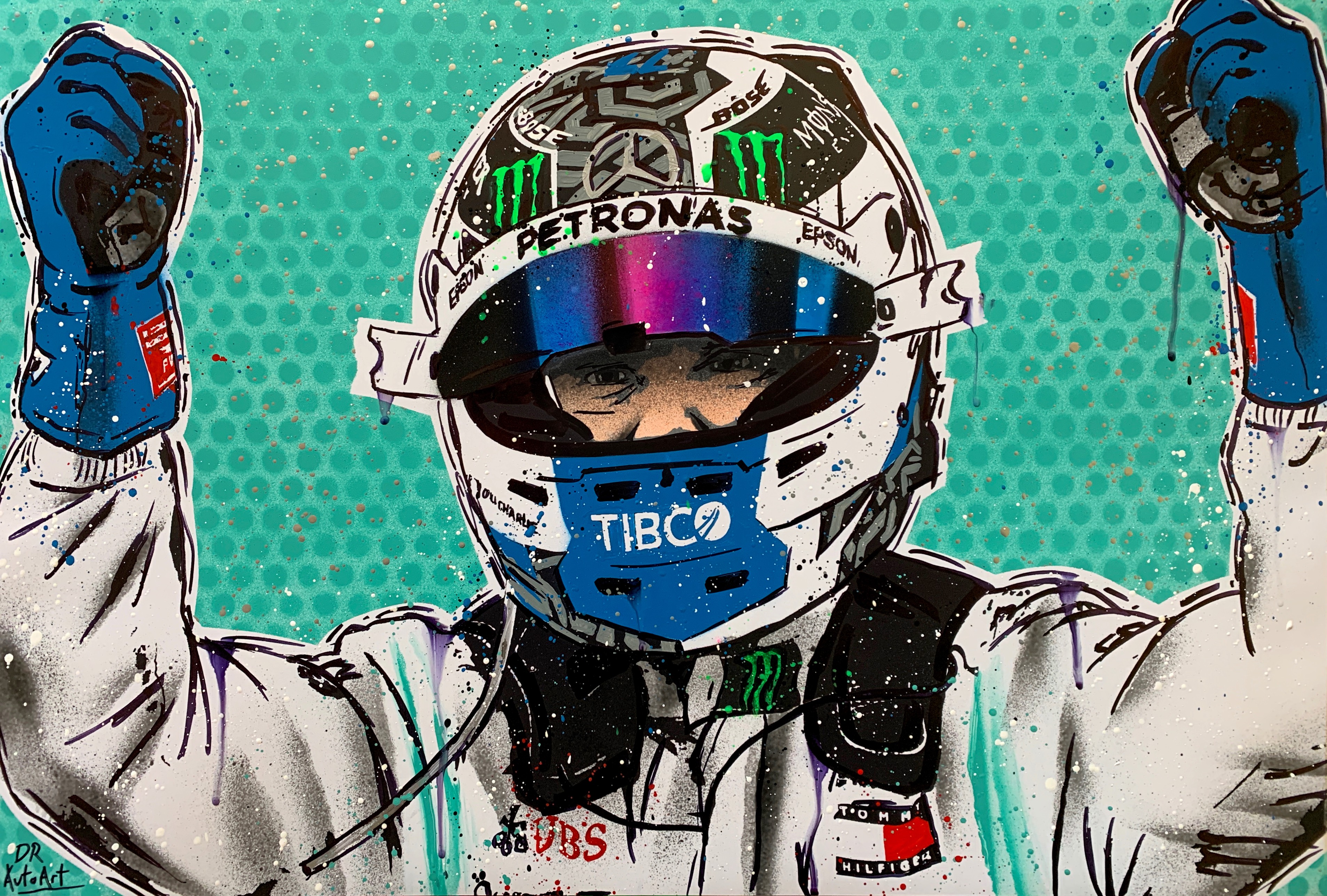 DRAutoArt - Graffiti Style F1, MotoGP & Motorsport Art